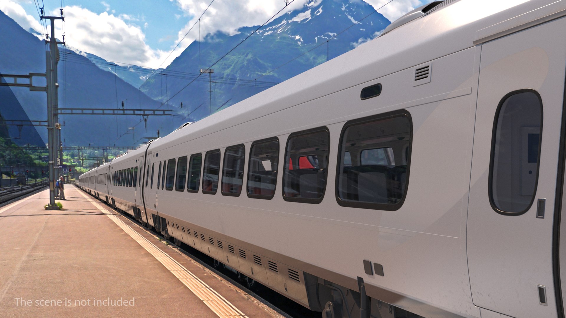 Express business class coach model - TurboSquid 1444185