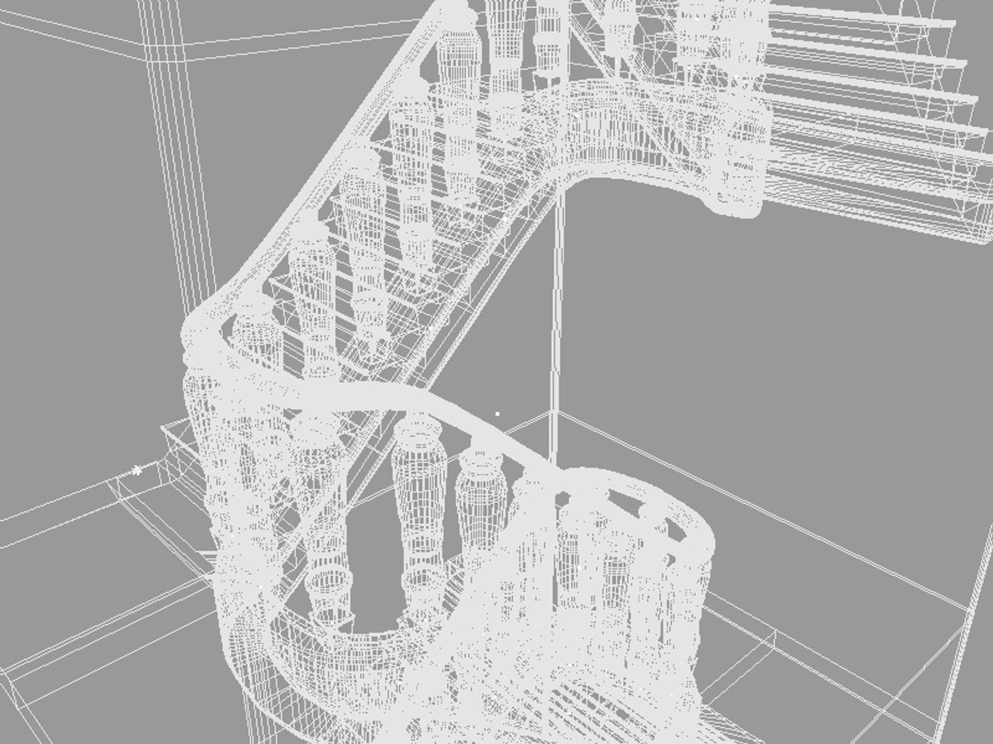 3d model endless staircase