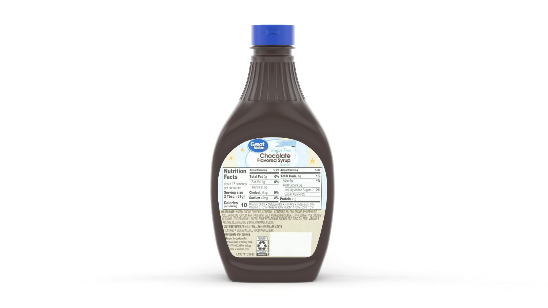 Chocolate Flavored Syrup 3D Model - TurboSquid 2011268