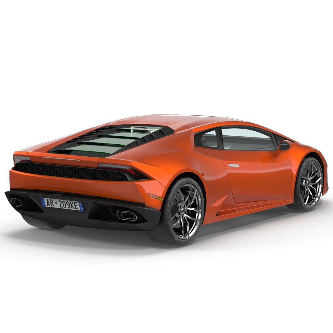 supercar simple interior c4d