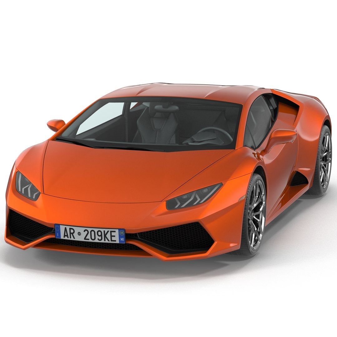 supercar simple interior c4d