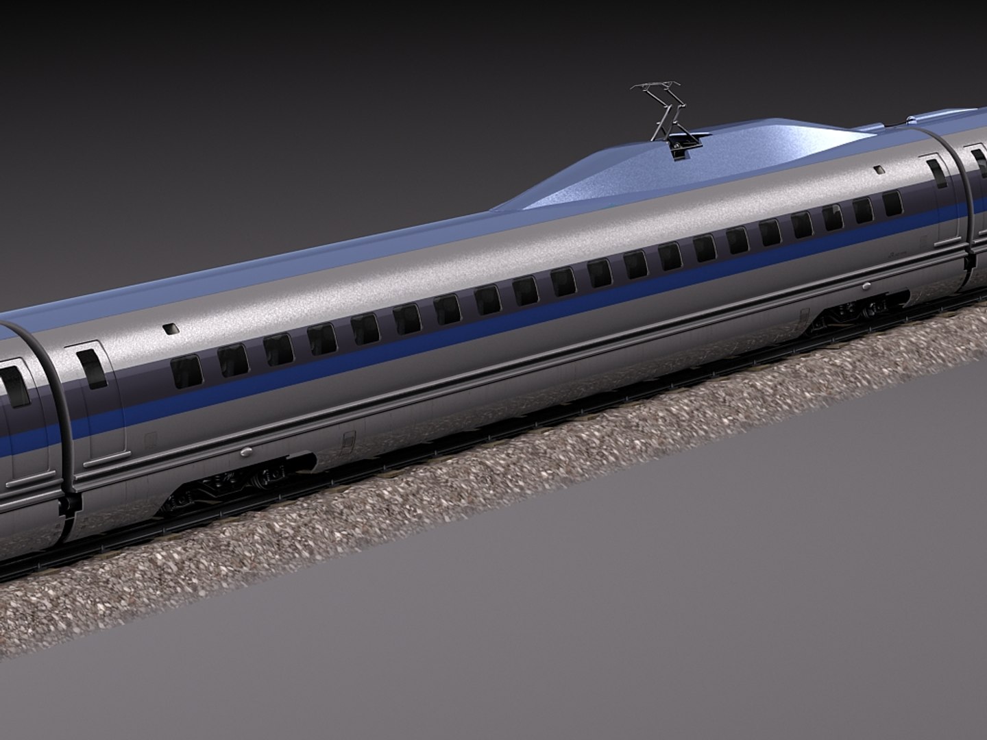 3d Model 2014 Speed Shinkansen