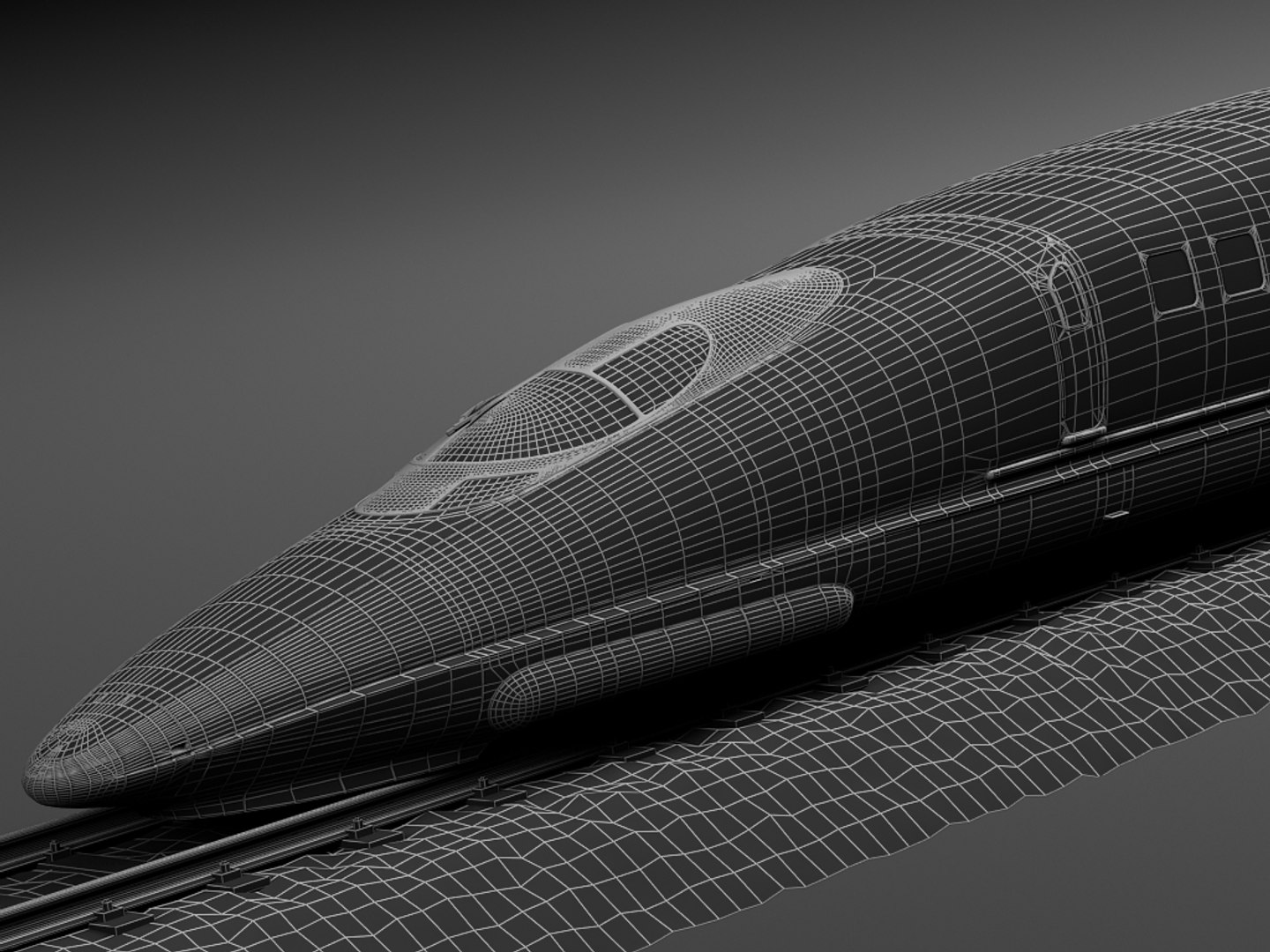 3d Model 2014 Speed Shinkansen