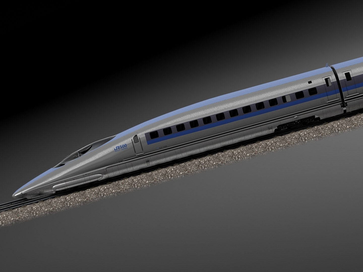 3d Model 2014 Speed Shinkansen