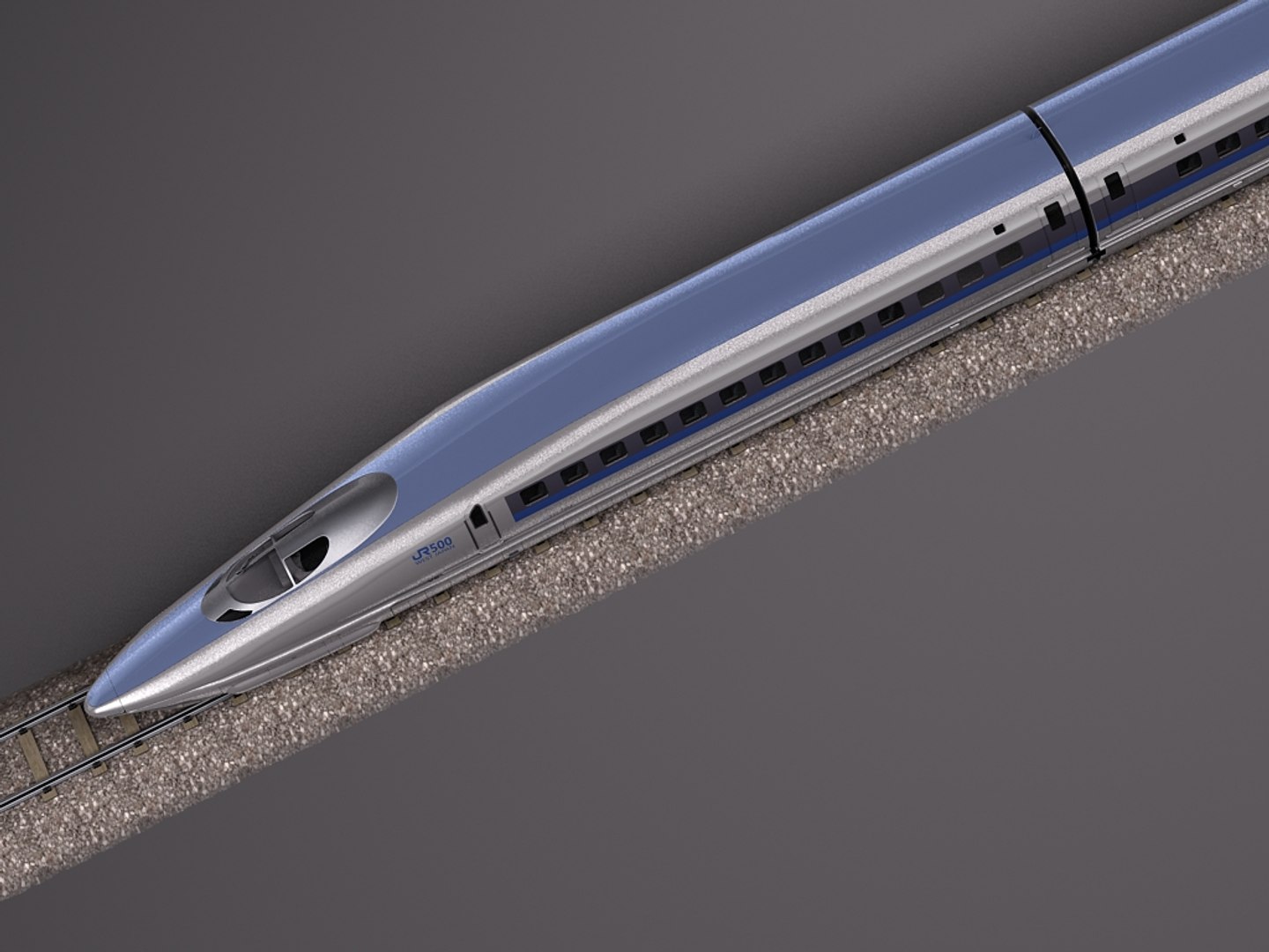 3d Model 2014 Speed Shinkansen