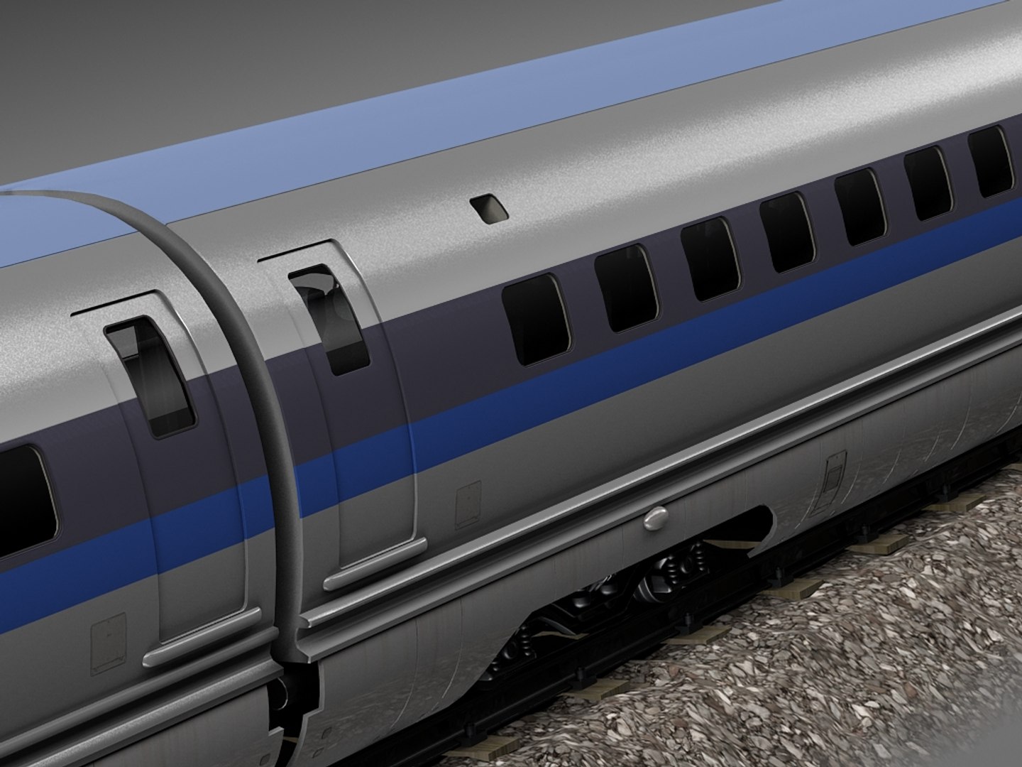 3d Model 2014 Speed Shinkansen