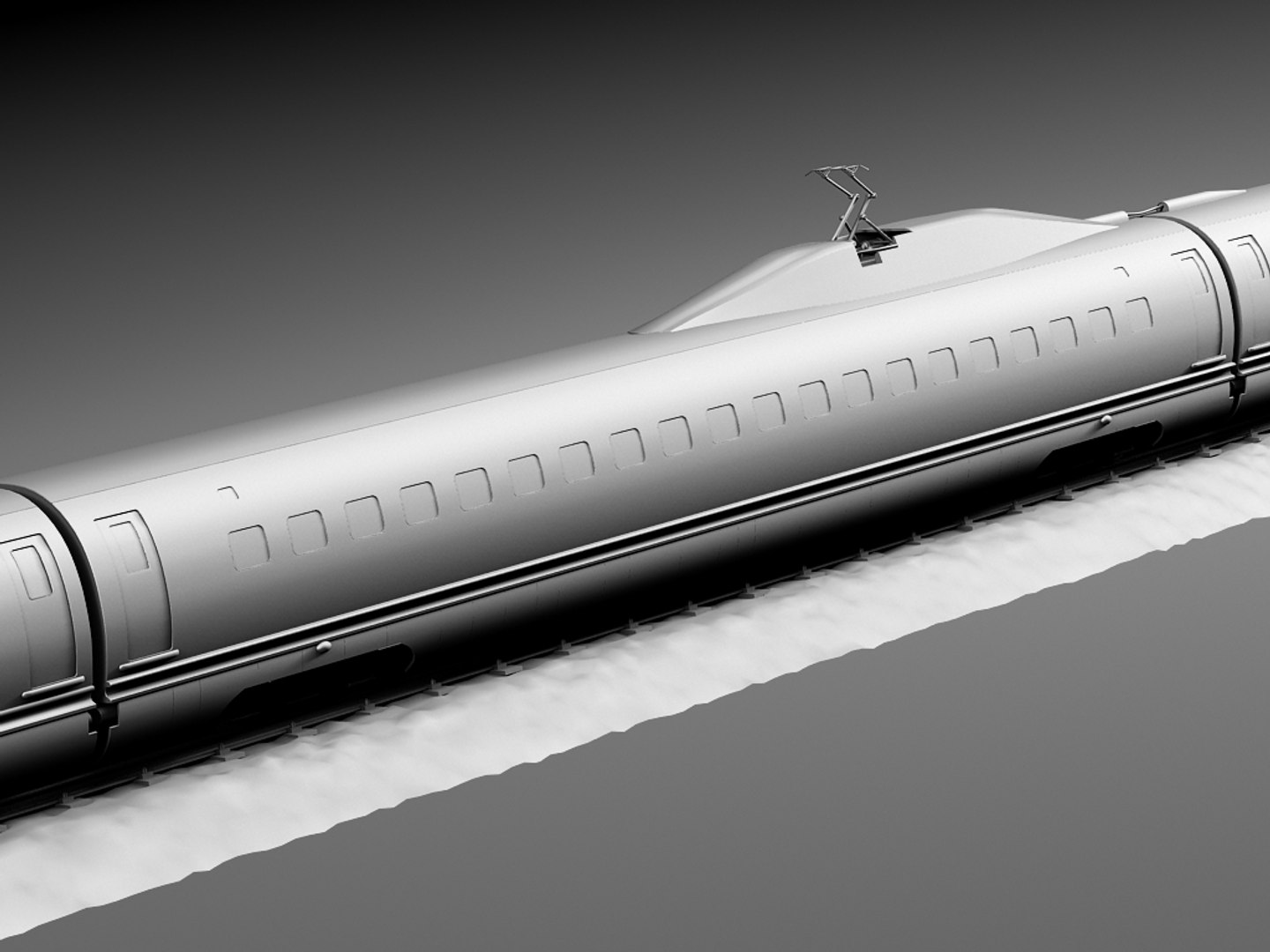 3d Model 2014 Speed Shinkansen