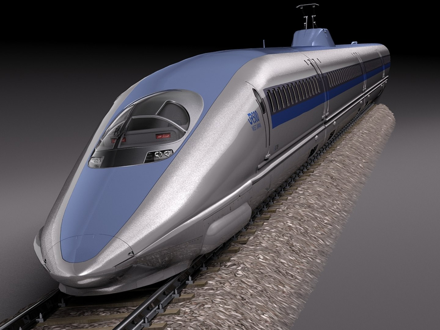 3d Model 2014 Speed Shinkansen