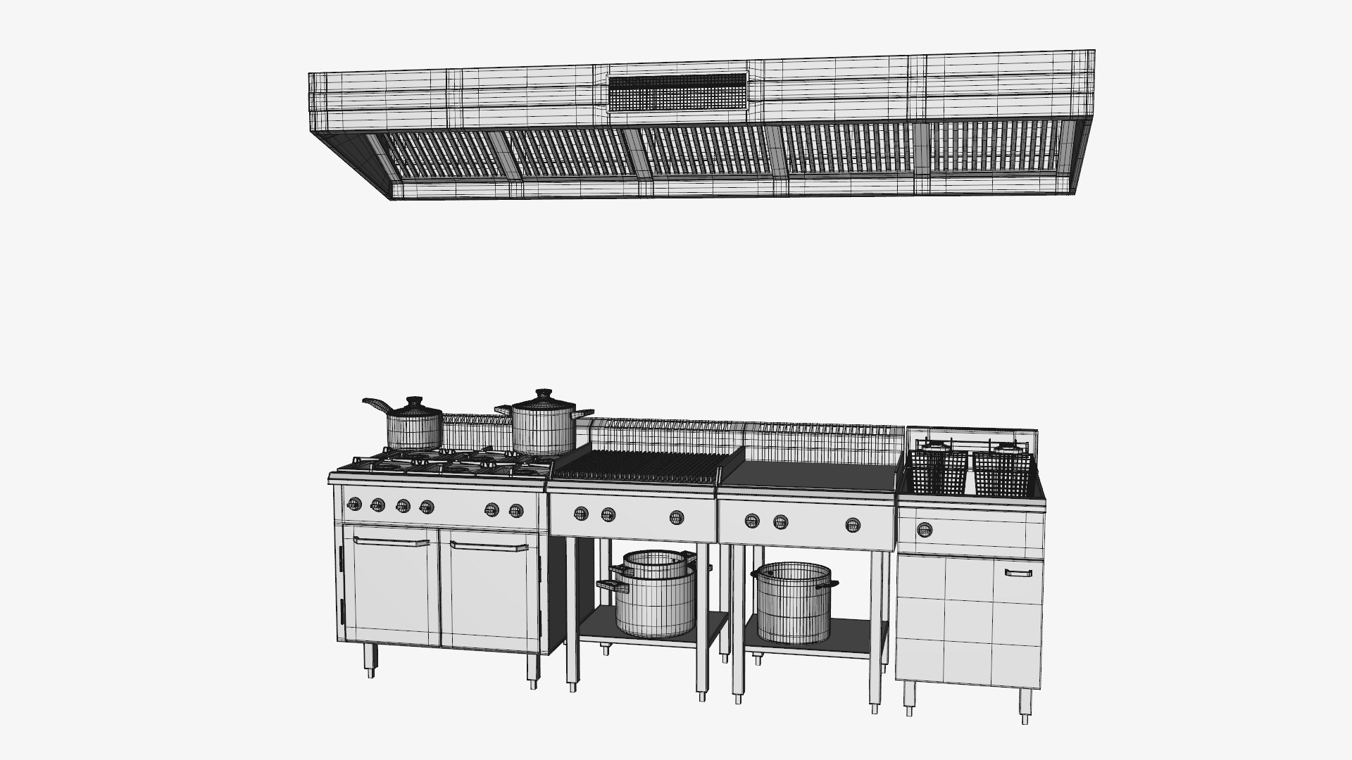 Kitchen Appliance Model - TurboSquid 1463965