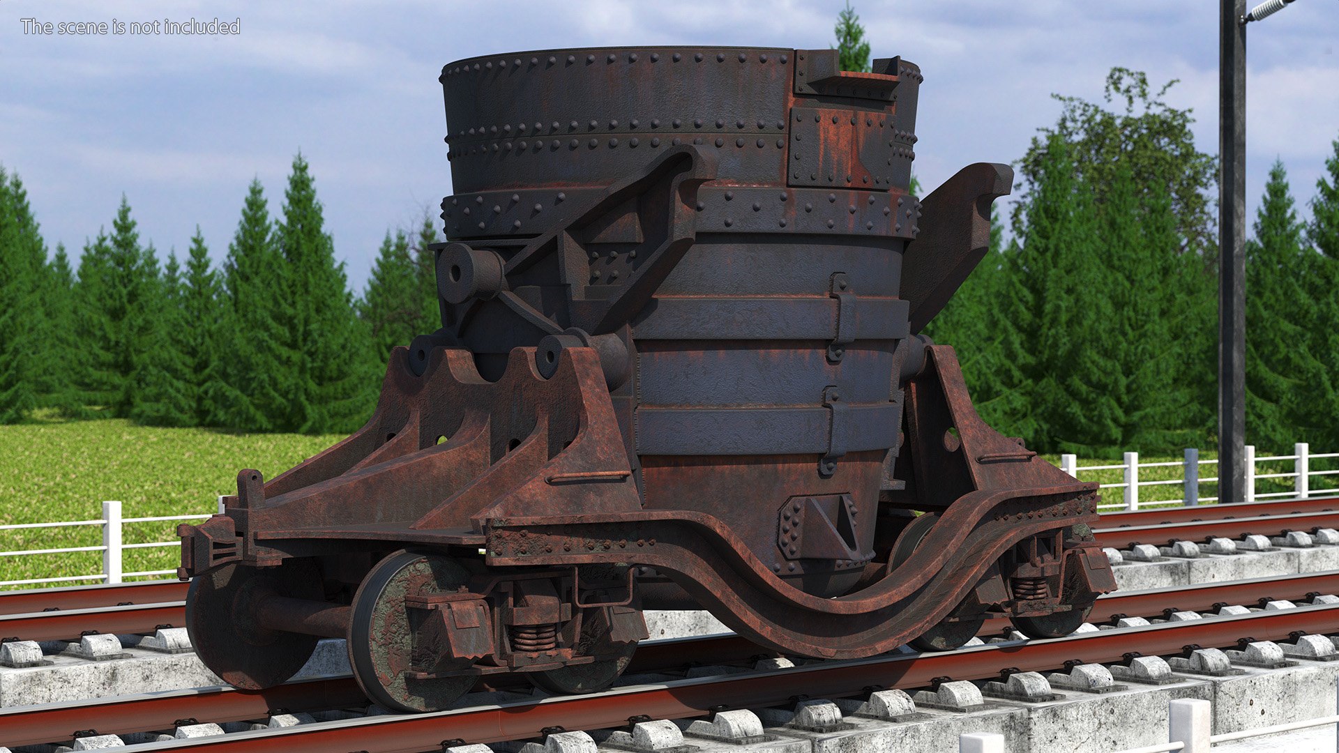 Slag Car Old 3D model - TurboSquid 2175521