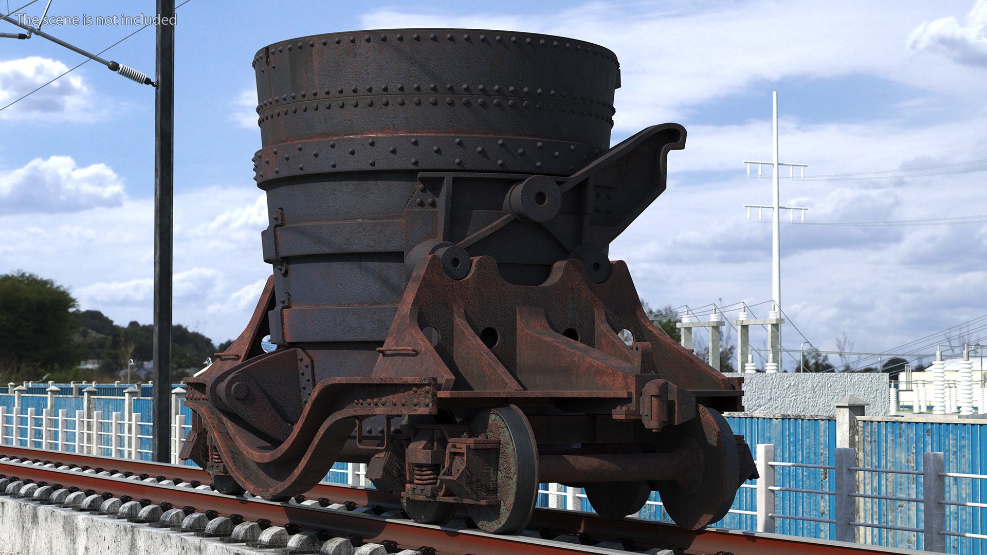 Slag Car Old 3D model - TurboSquid 2175521