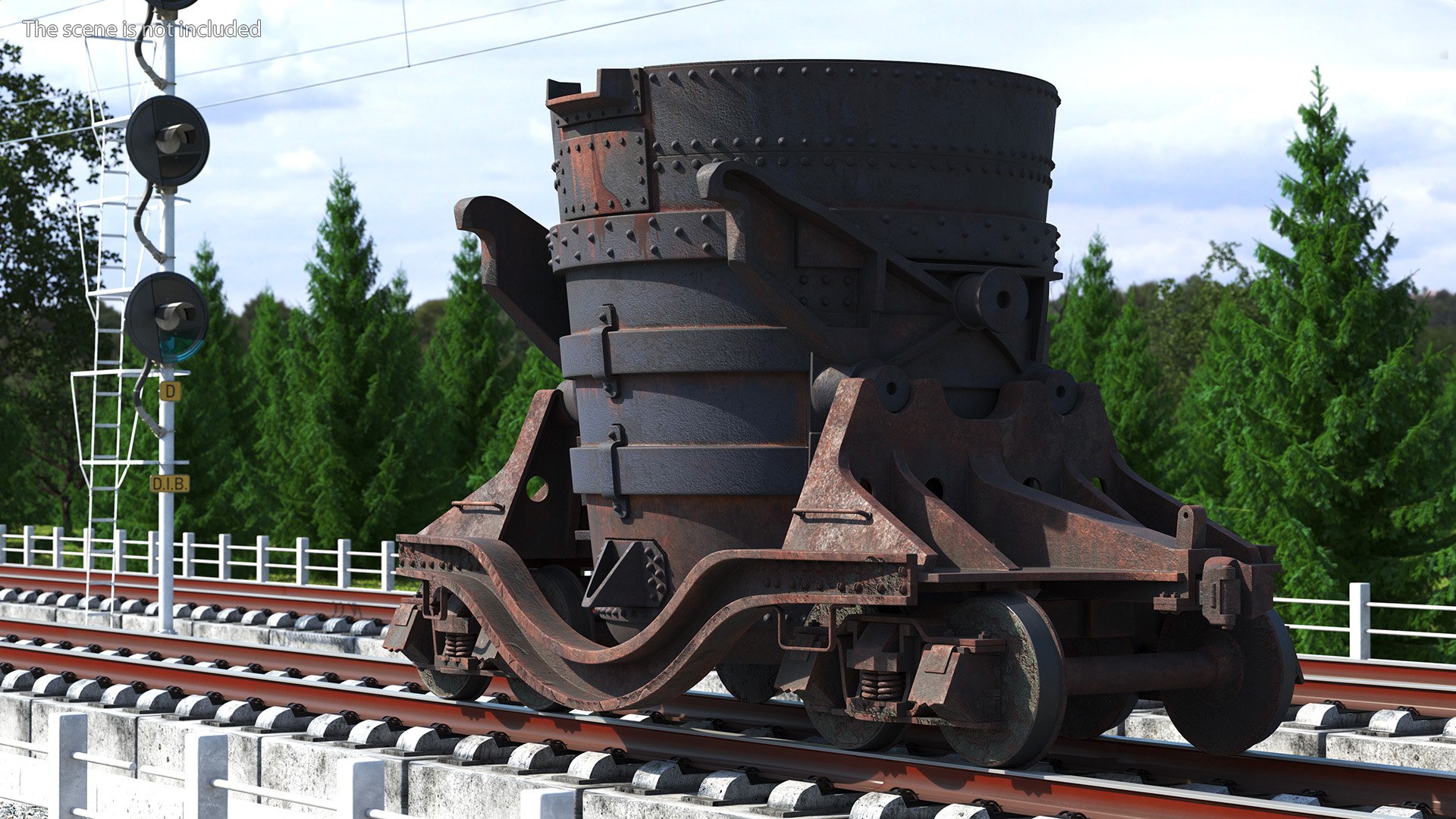 Slag Car Old 3D model - TurboSquid 2175521