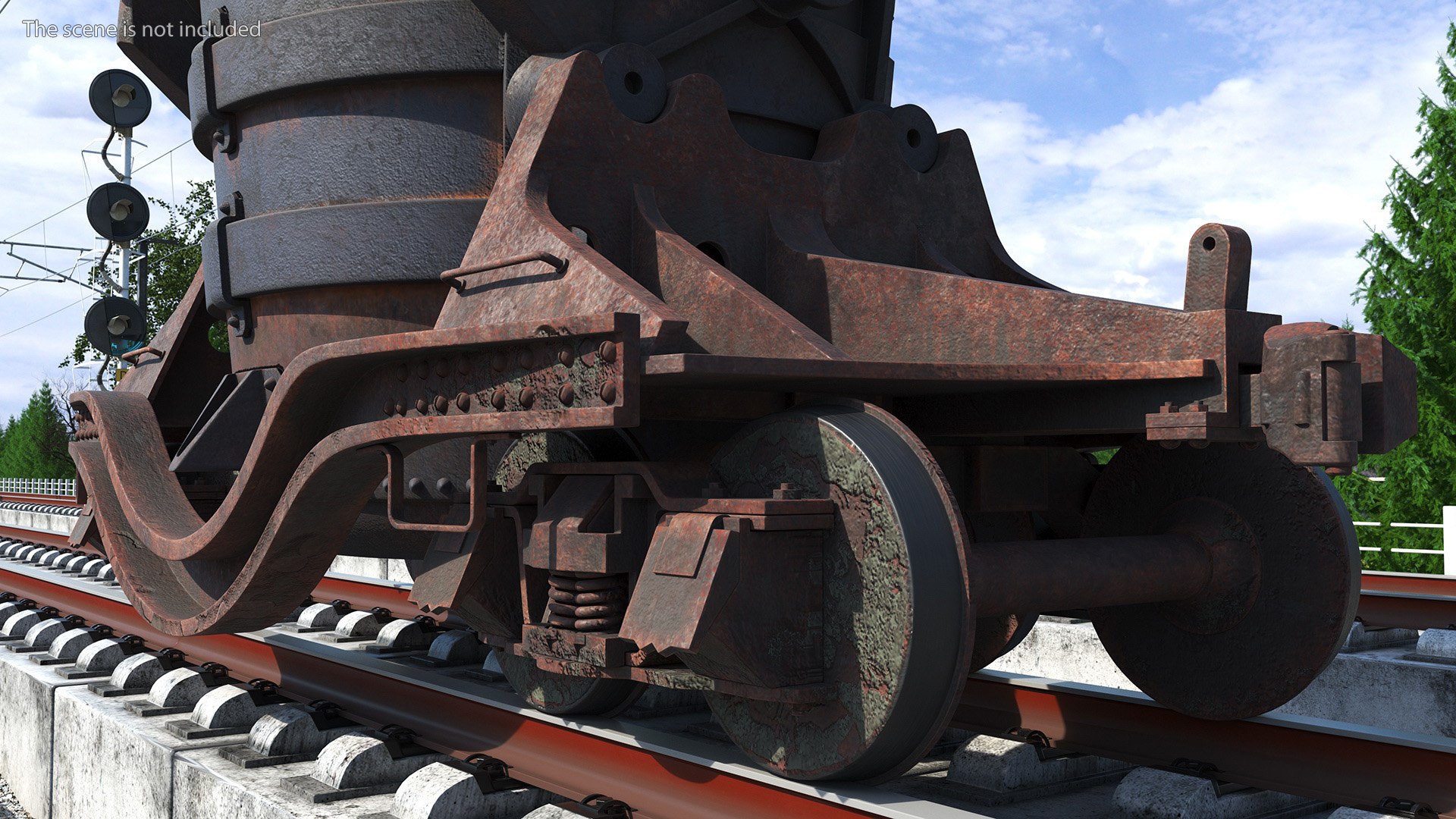 Slag Car Old 3D model - TurboSquid 2175521