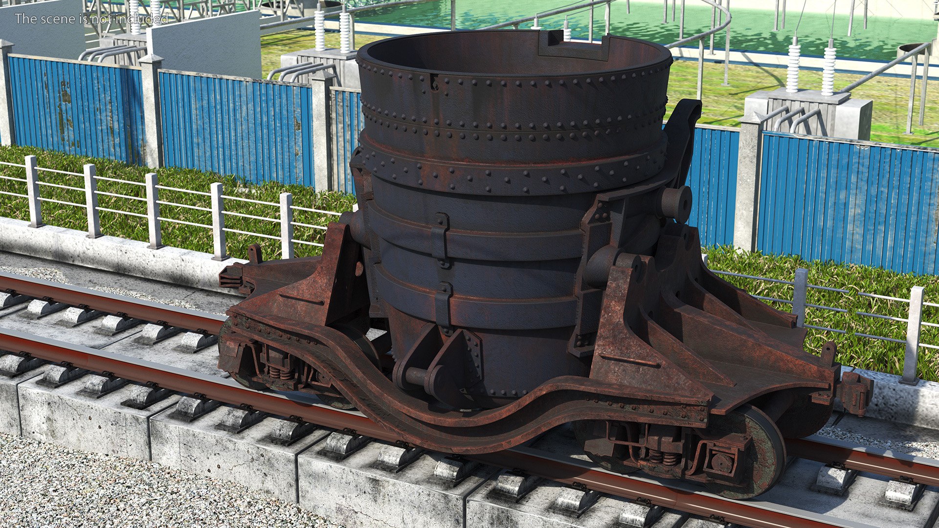 Slag Car Old 3D model - TurboSquid 2175521