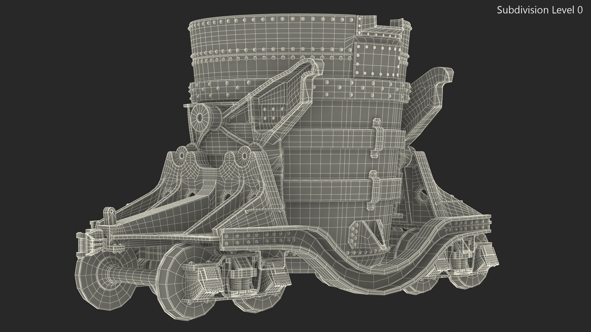 Slag Car Old 3D model - TurboSquid 2175521