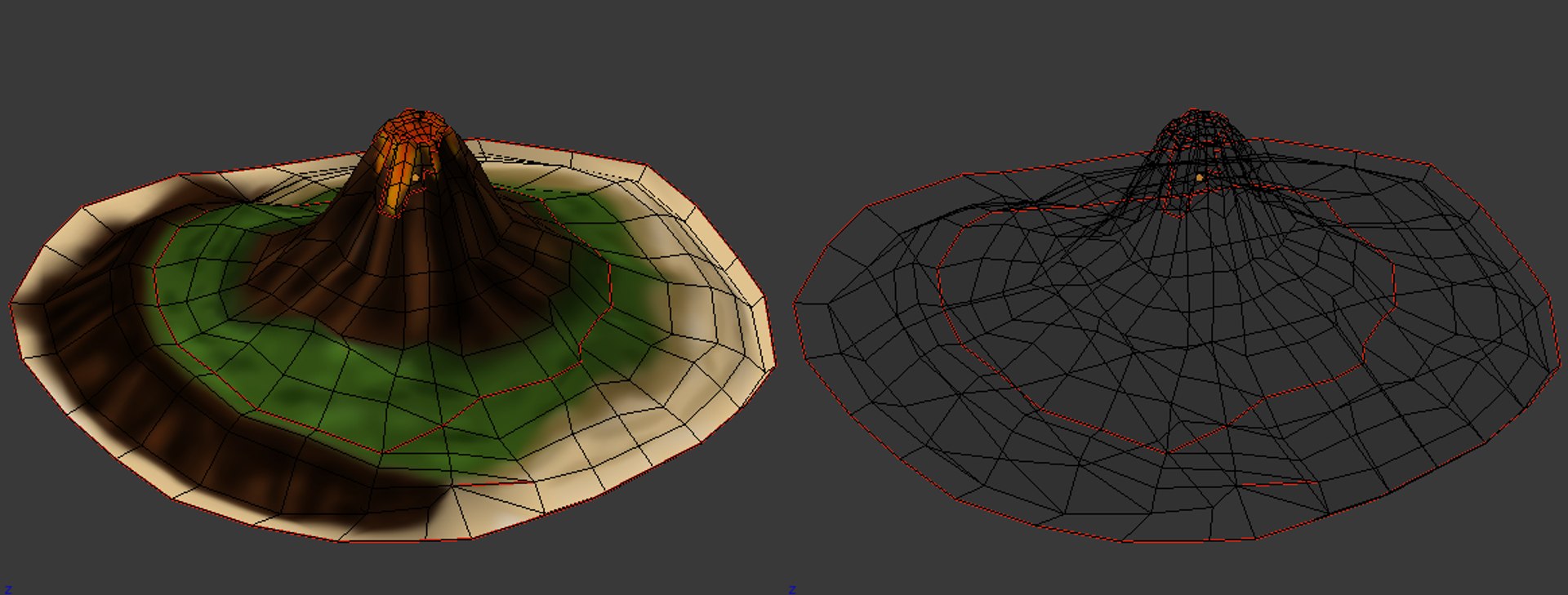 Volcano Island 3d 3ds