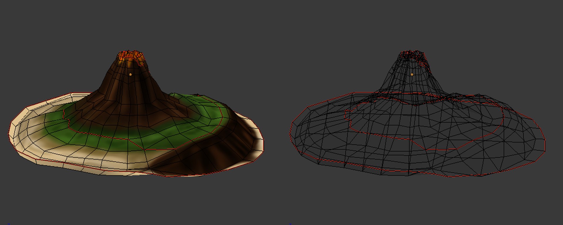 Volcano Island 3d 3ds