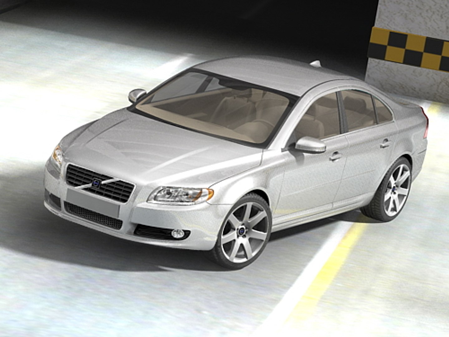 S80 Sedan 3d Model