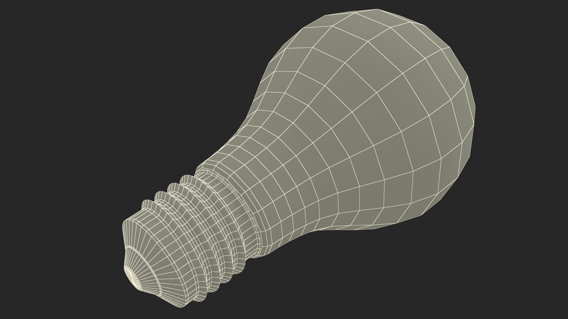 3D Standard Light Bulb Model - TurboSquid 2145555