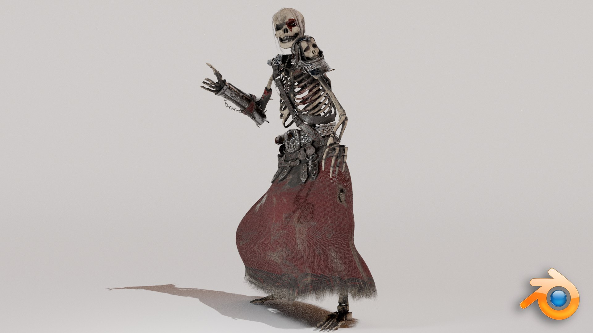 Skeleton mage 3D - TurboSquid 1632588