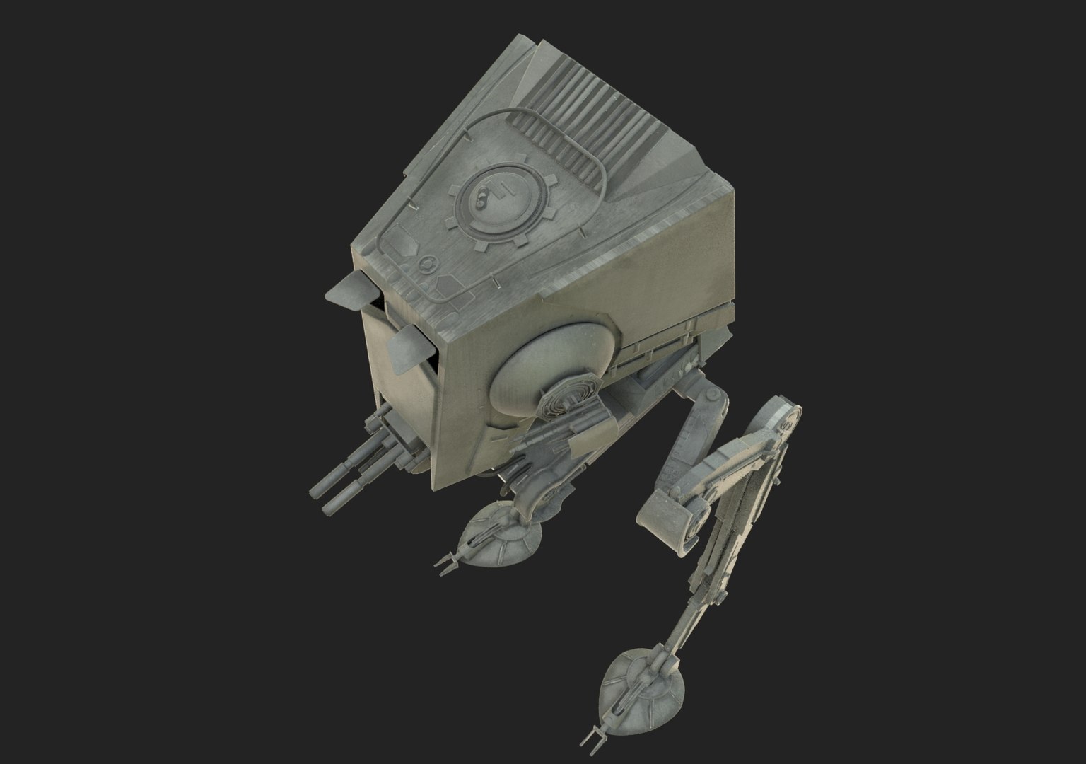 St Scout Walker 3D Model - TurboSquid 1395067