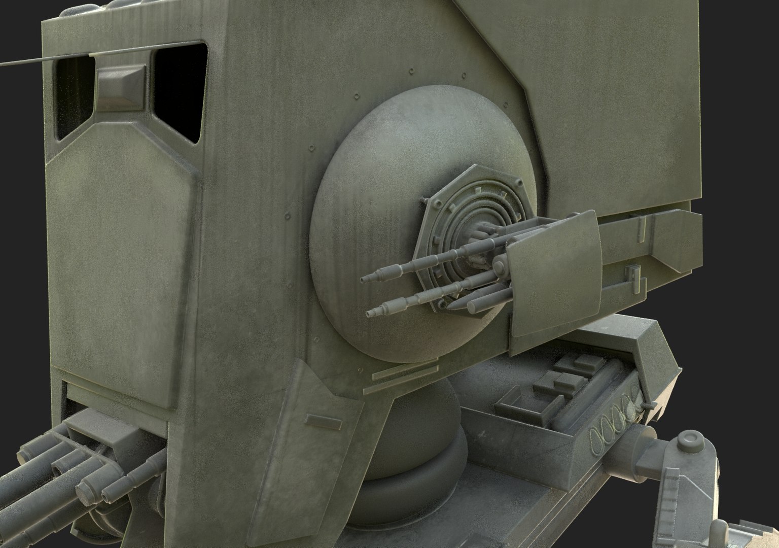 St Scout Walker 3D Model - TurboSquid 1395067
