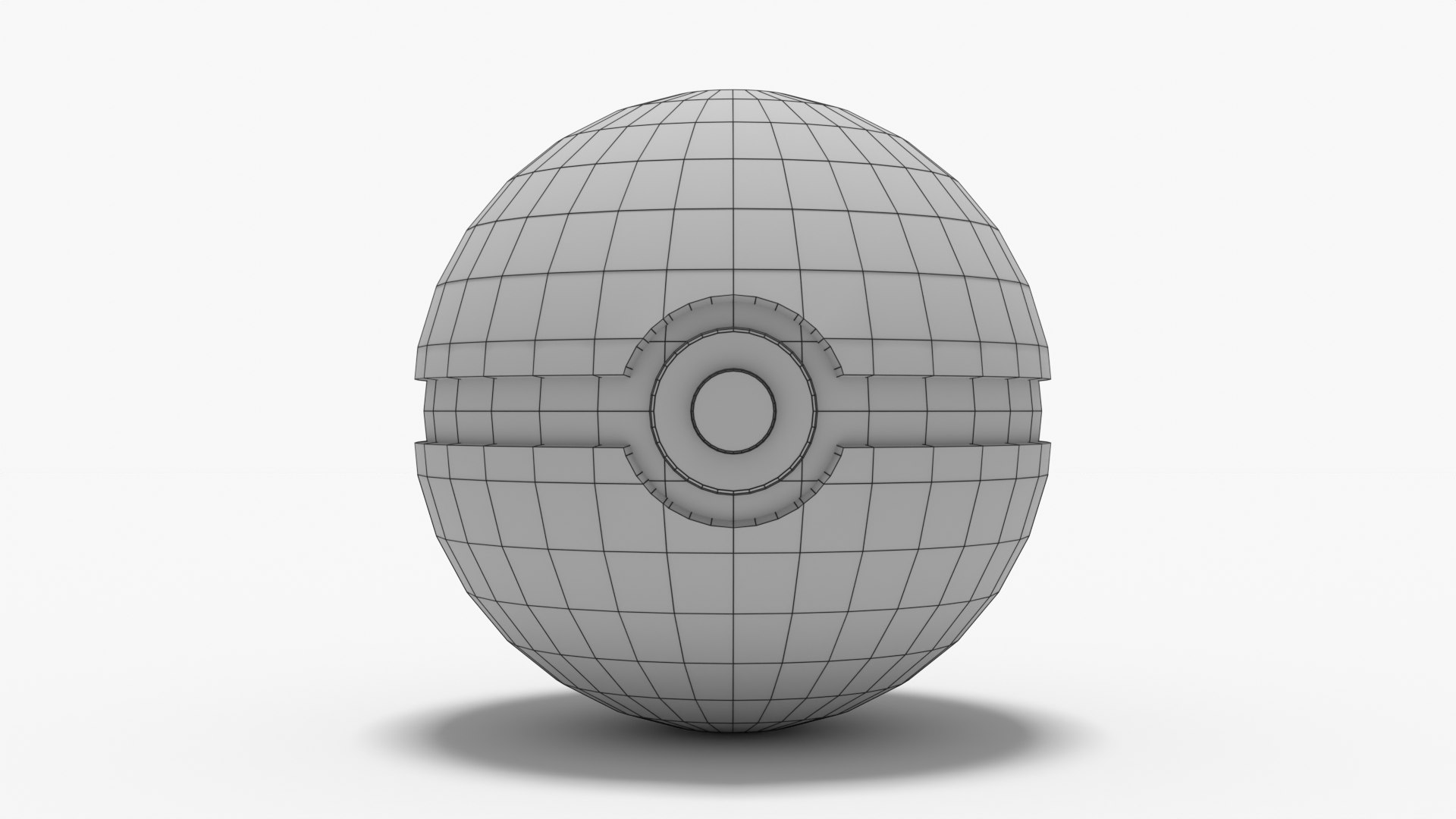 3D PokeBall Modern - TurboSquid 2348849