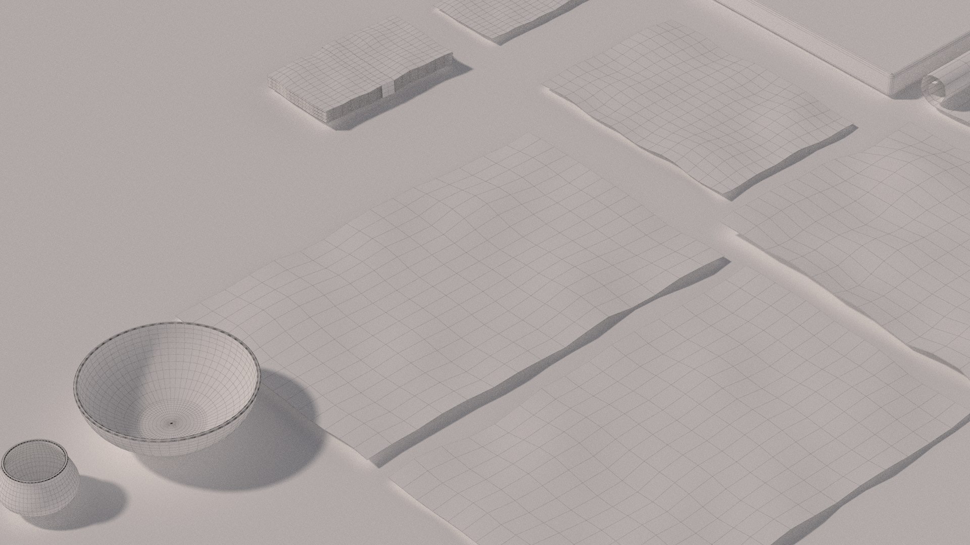 Chinese Ancient Documents And Money 3D Model - TurboSquid 2329496