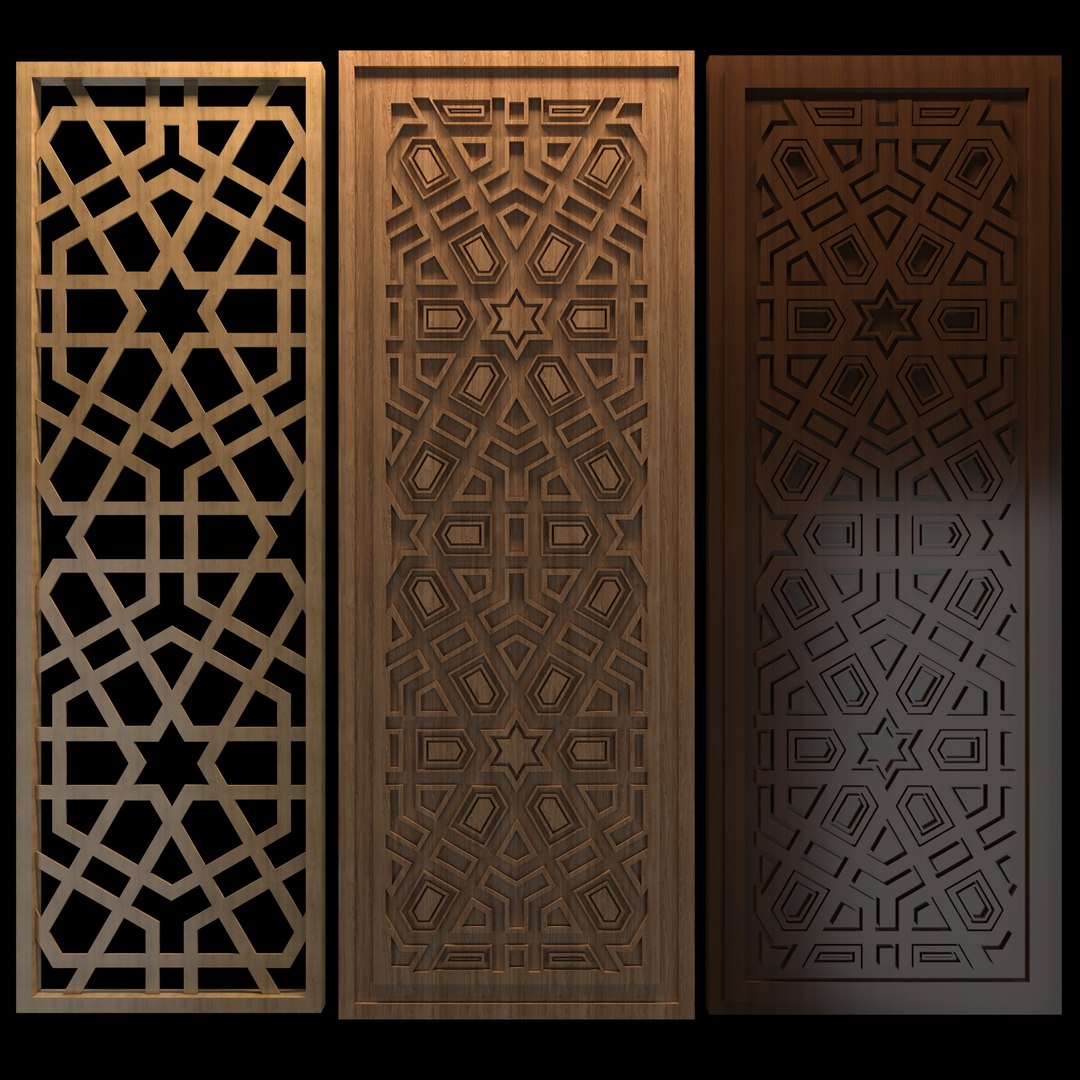 Islamic Parition 3D Model - TurboSquid 2018828