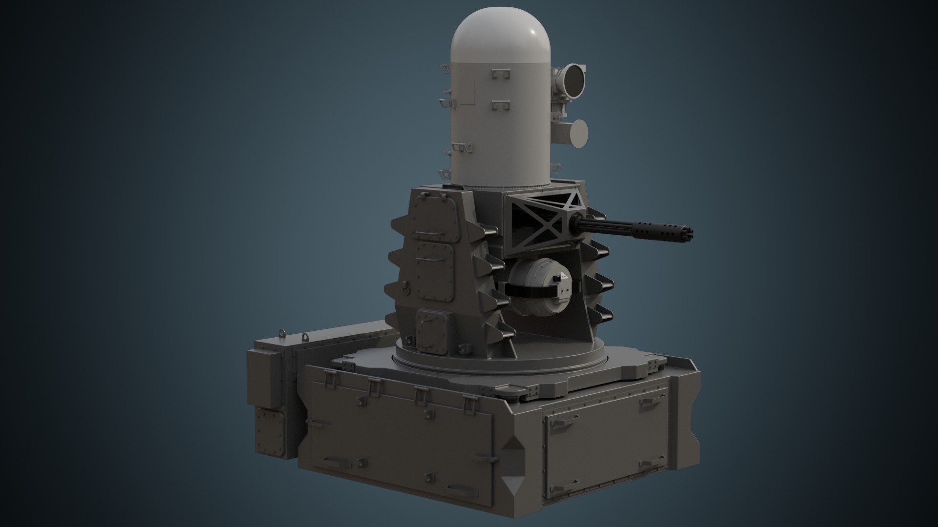 Cannon 1 Basic 3D Model - TurboSquid 2192380