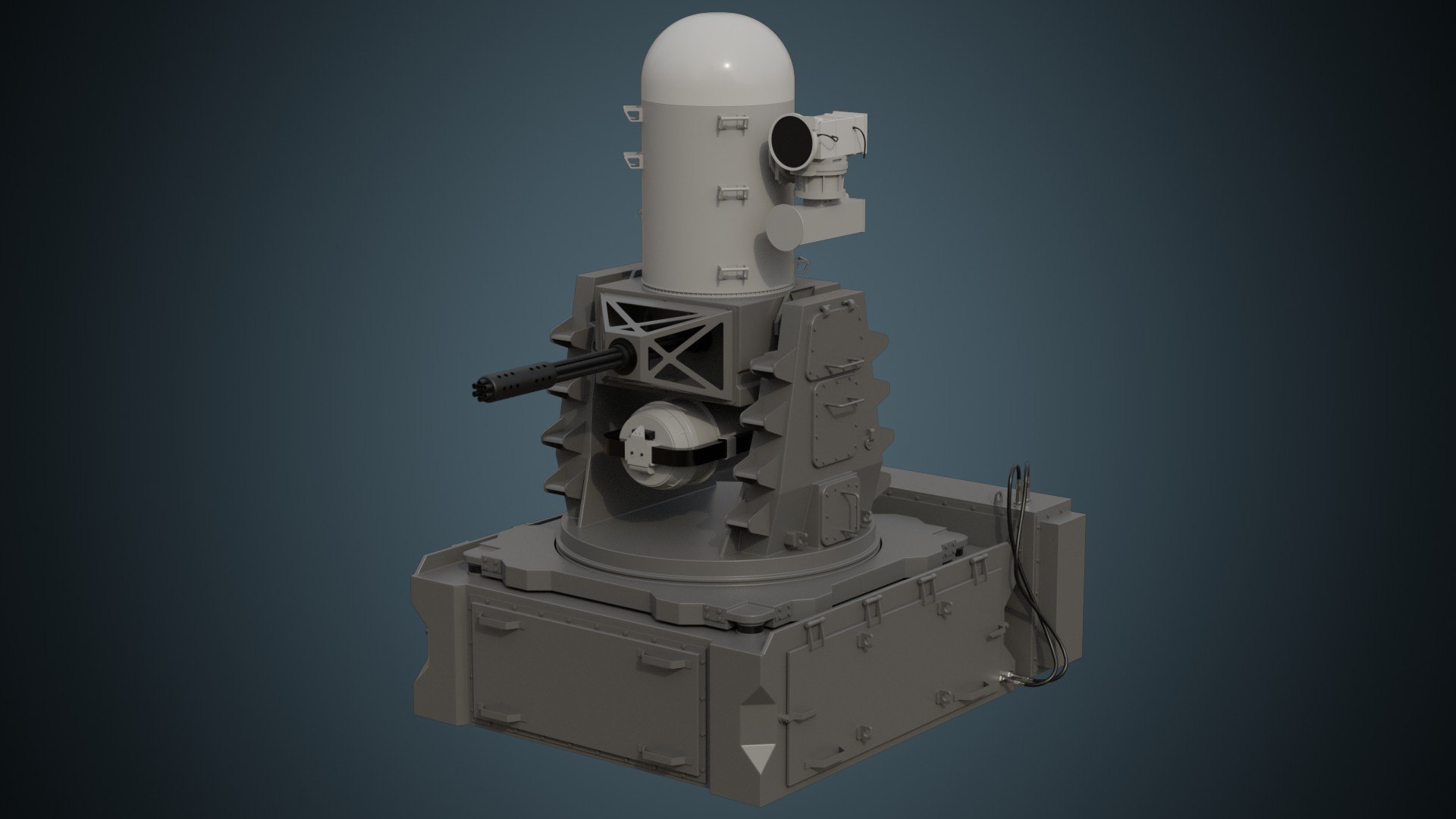 Cannon 1 Basic 3D Model - TurboSquid 2192380