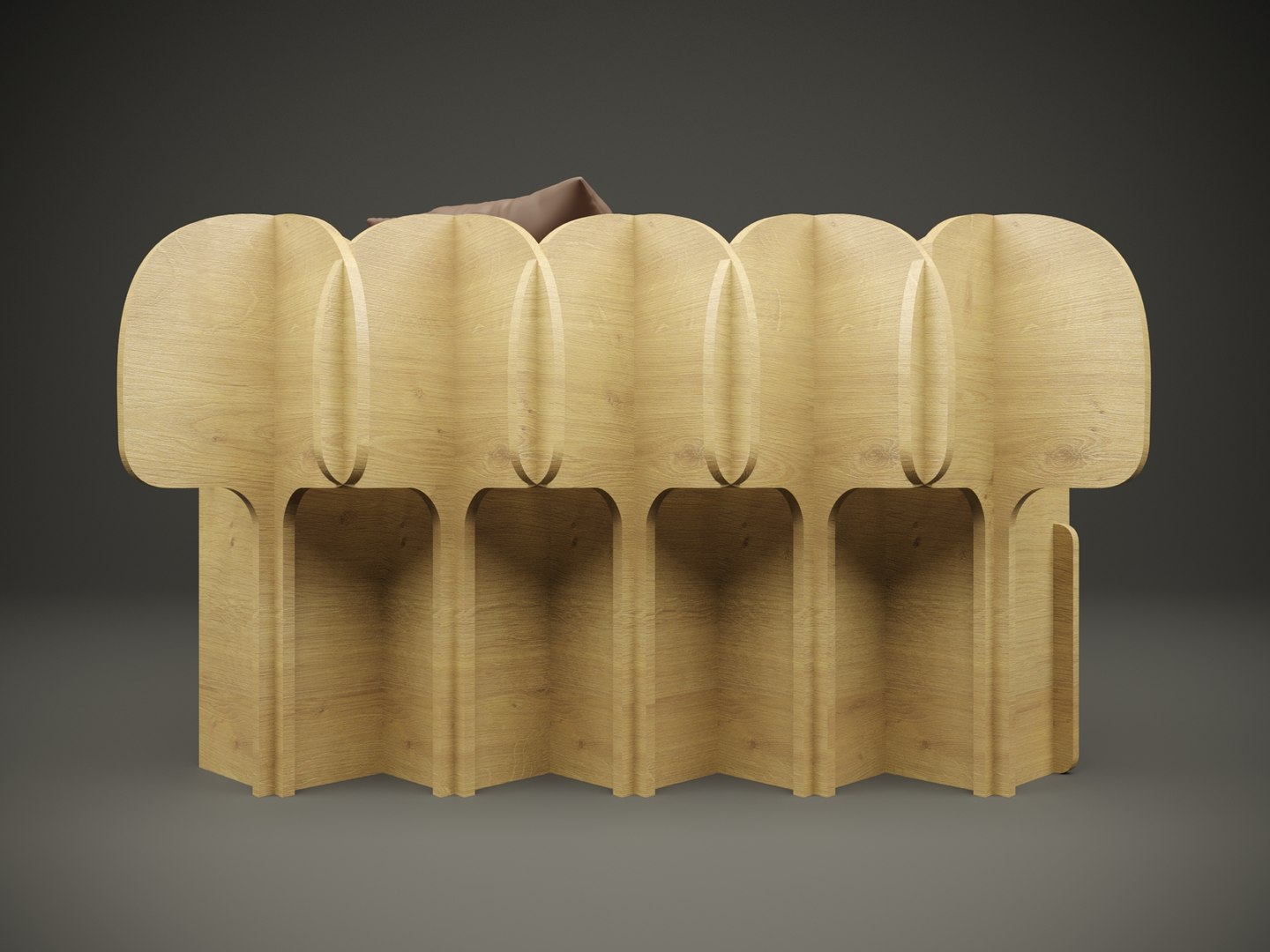 Wood Parametric Couch Model For Cnc Machine 3D Model - TurboSquid 2019509