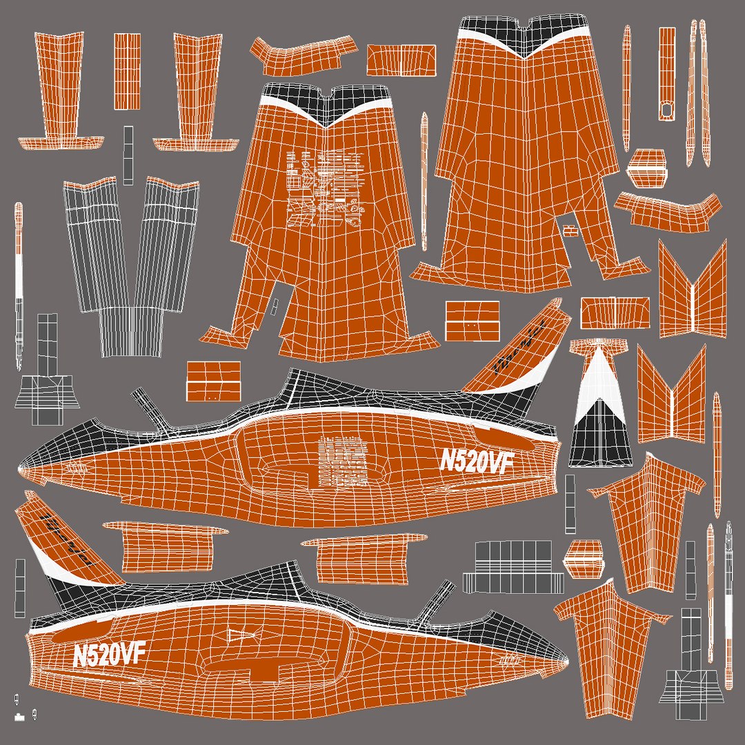 3D Model Single-Engine Sport Aircraft ViperJet Rigged For Maya ...