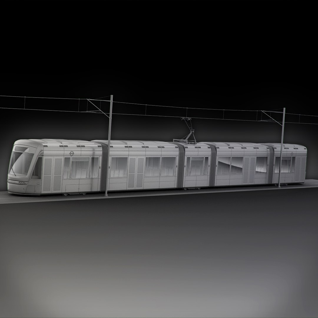 3D Variotram Tramlink East Croydon Model - TurboSquid 1198584