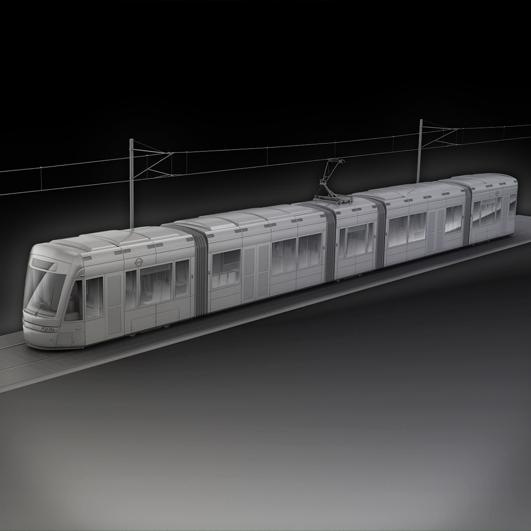3D Variotram Tramlink East Croydon Model - TurboSquid 1198584