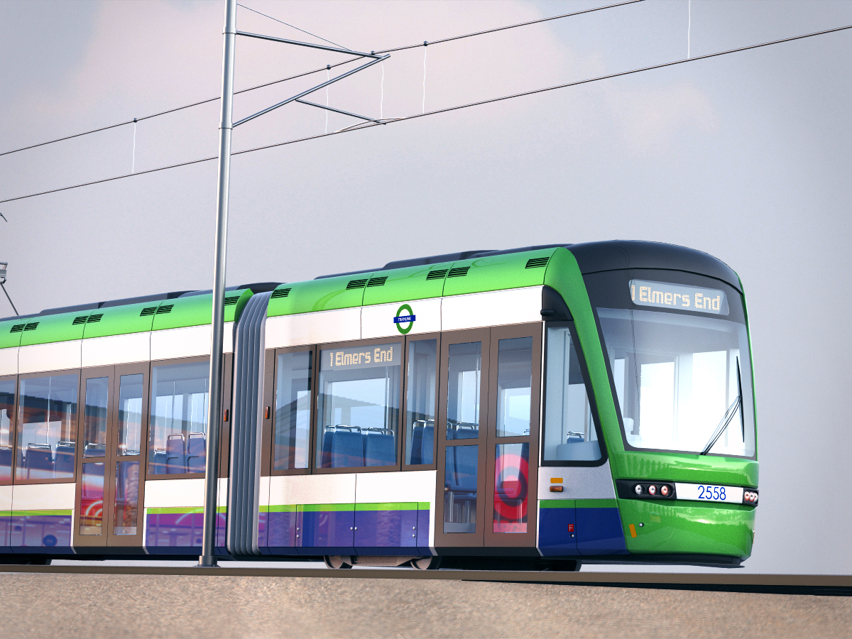 modelo 3d Variotram Tramlink East Croydon Klein - TurboSquid 1198584