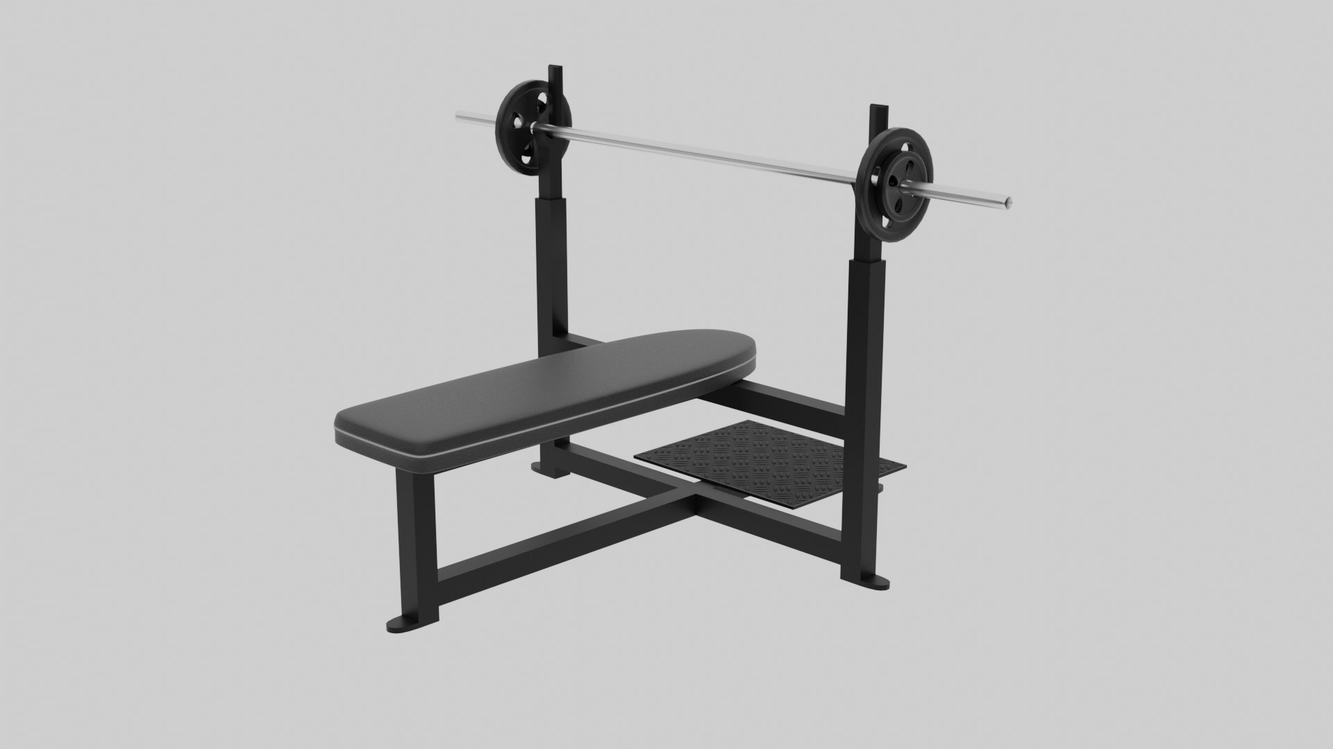 3D Bench Press - TurboSquid 2119059