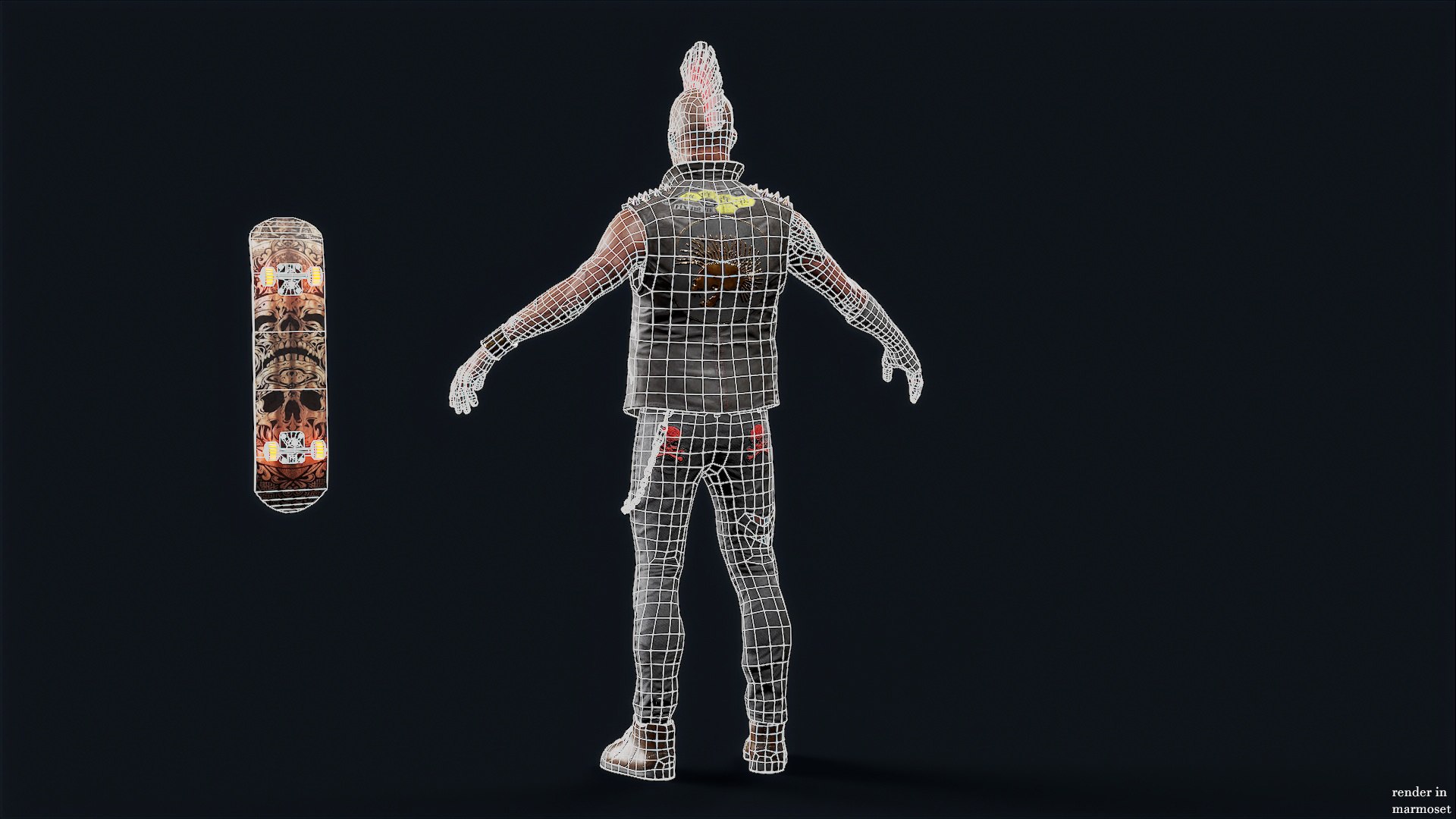 3D PUNK UNDEAD S PACK - TurboSquid 2344066