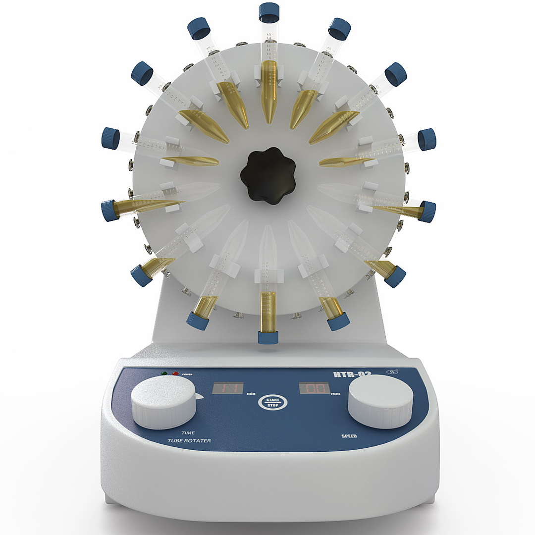 3d model lab rotator mixer htr