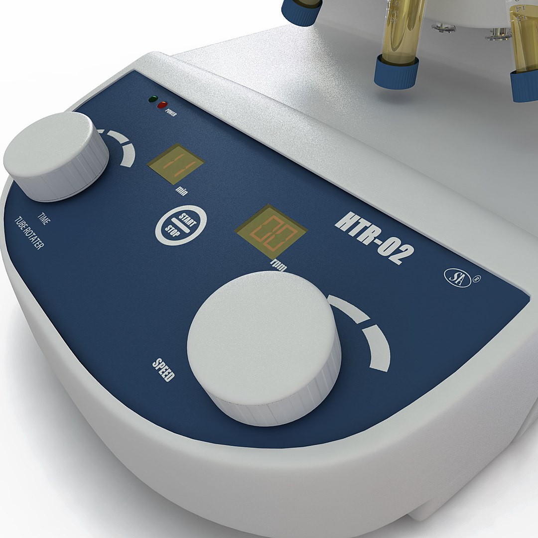 3d Model Lab Rotator Mixer Htr