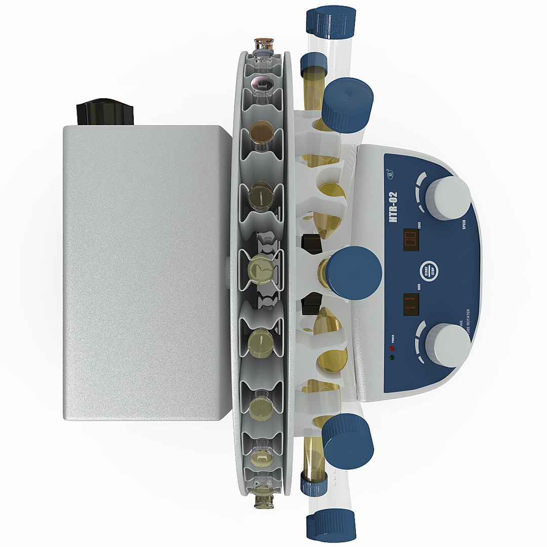 3d Model Lab Rotator Mixer Htr