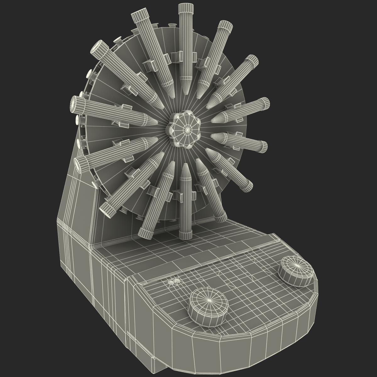 3d model lab rotator mixer htr