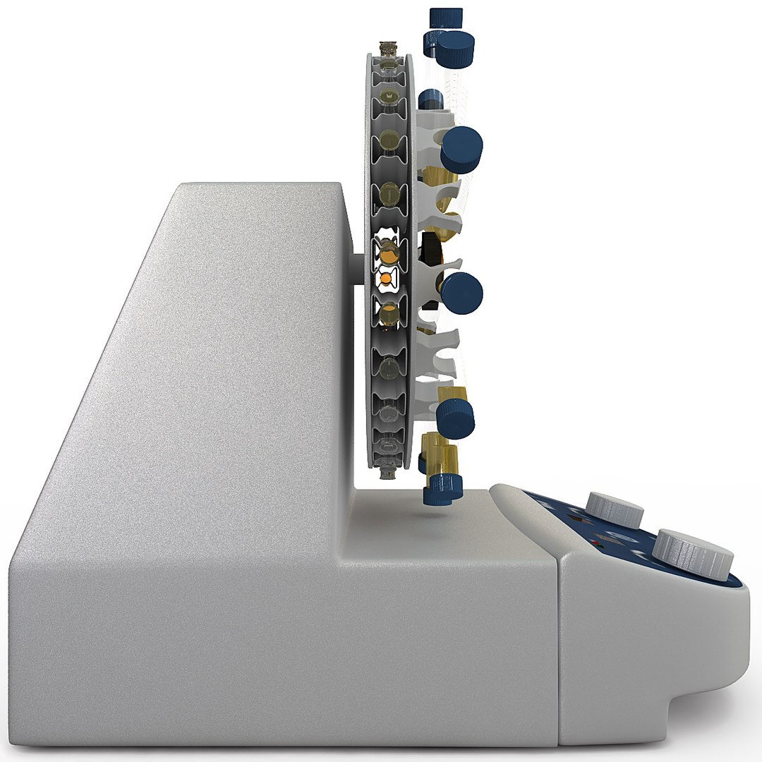 3d Model Lab Rotator Mixer Htr