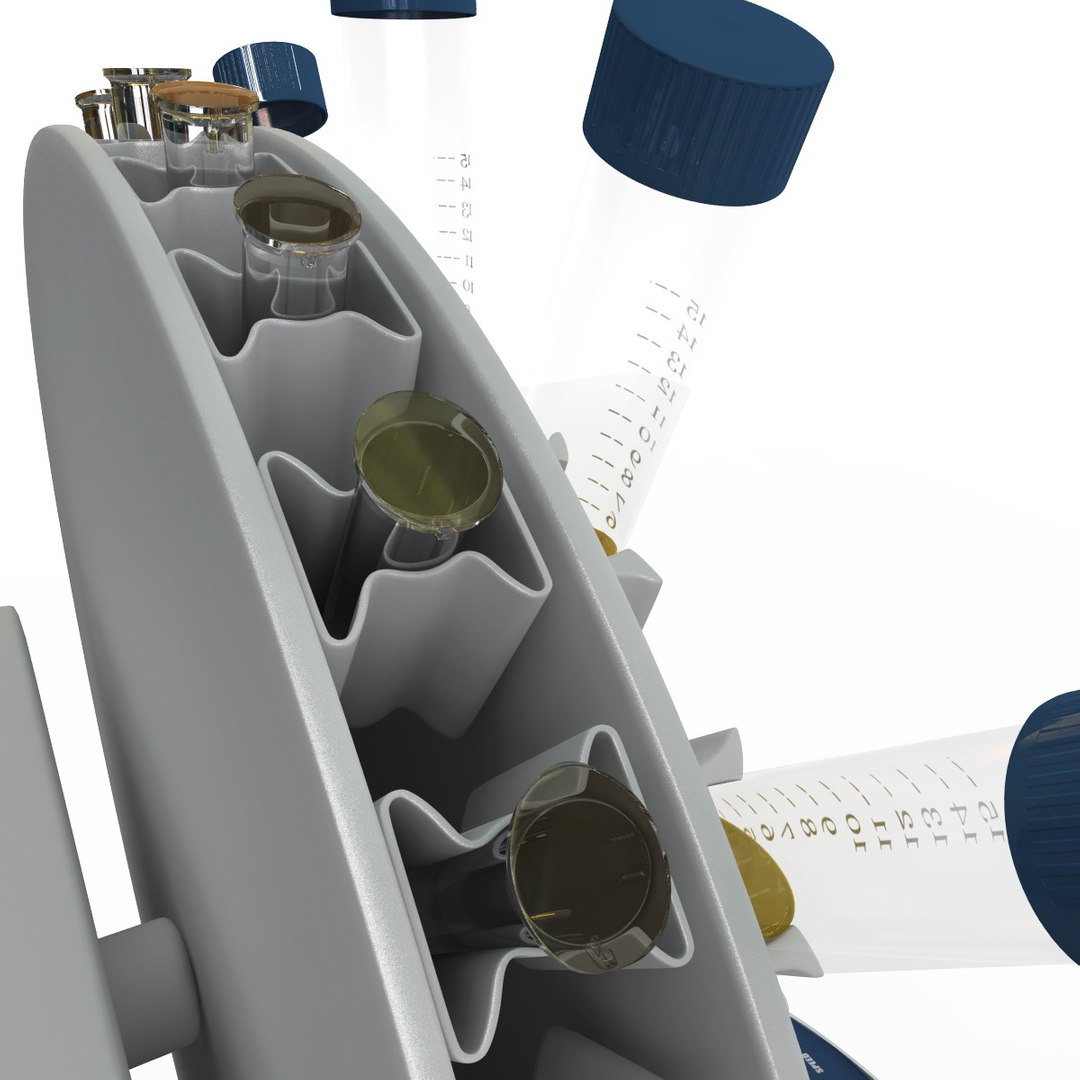 3d Model Lab Rotator Mixer Htr