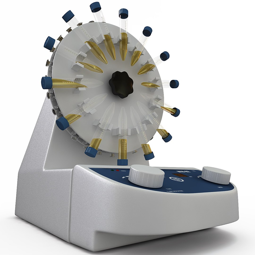 3d Model Lab Rotator Mixer Htr