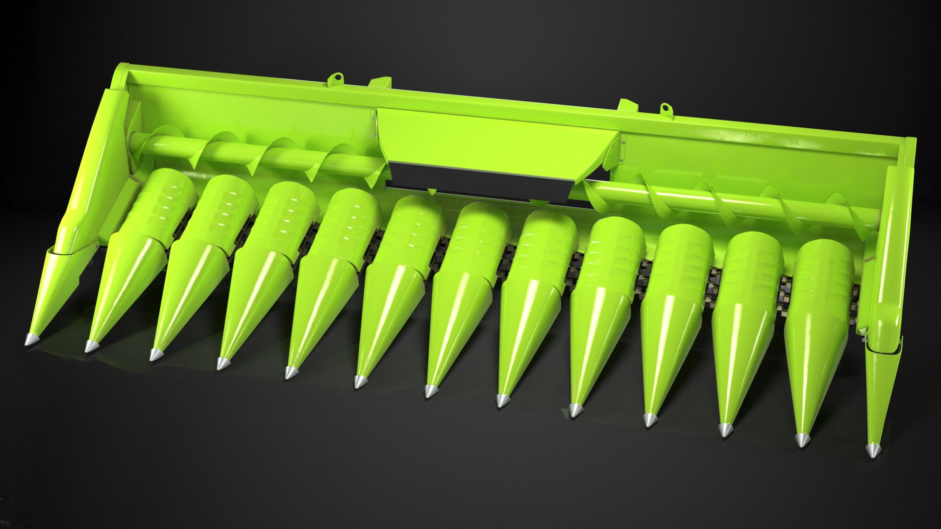Rigid Corn Header 12 Rows 3D model - TurboSquid 1724213