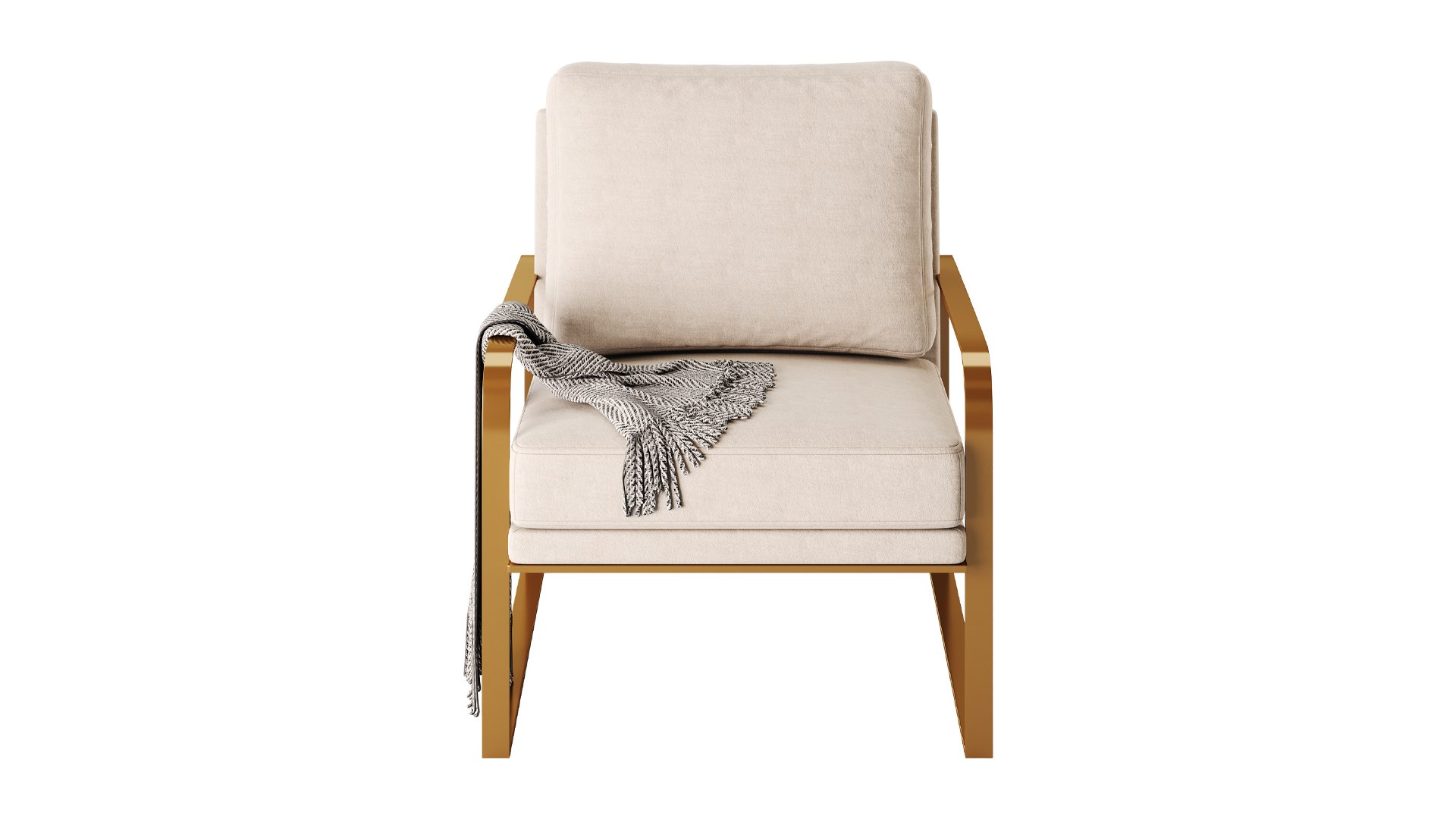 3D Lavish Ergonomic Arm Chair Model - TurboSquid 2317103