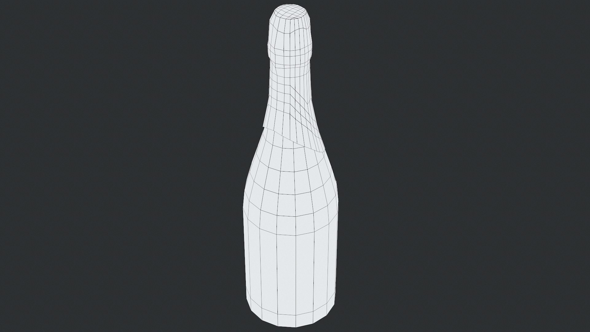 Champagne Bottle 3D Model - TurboSquid 1484874