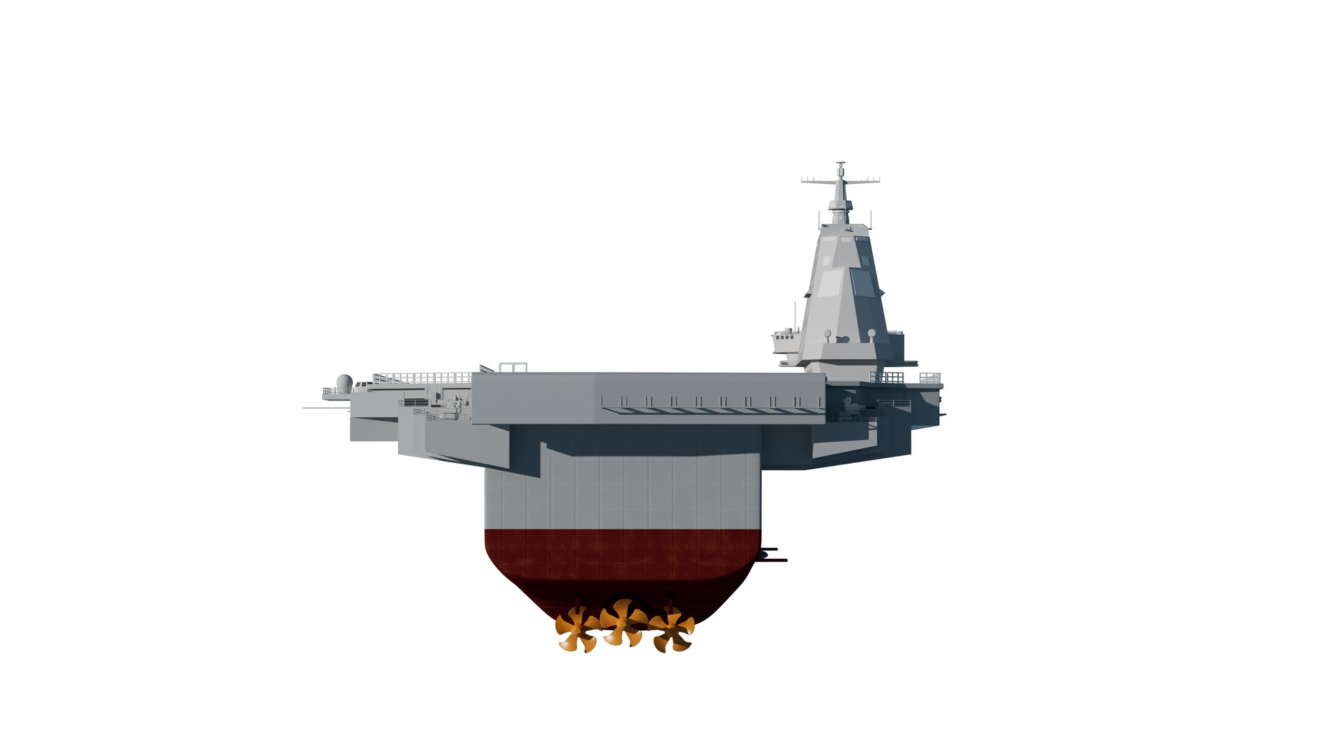 Chinese People Liberation Army Navy Type 003 Aircraft Carrier Fujian ...