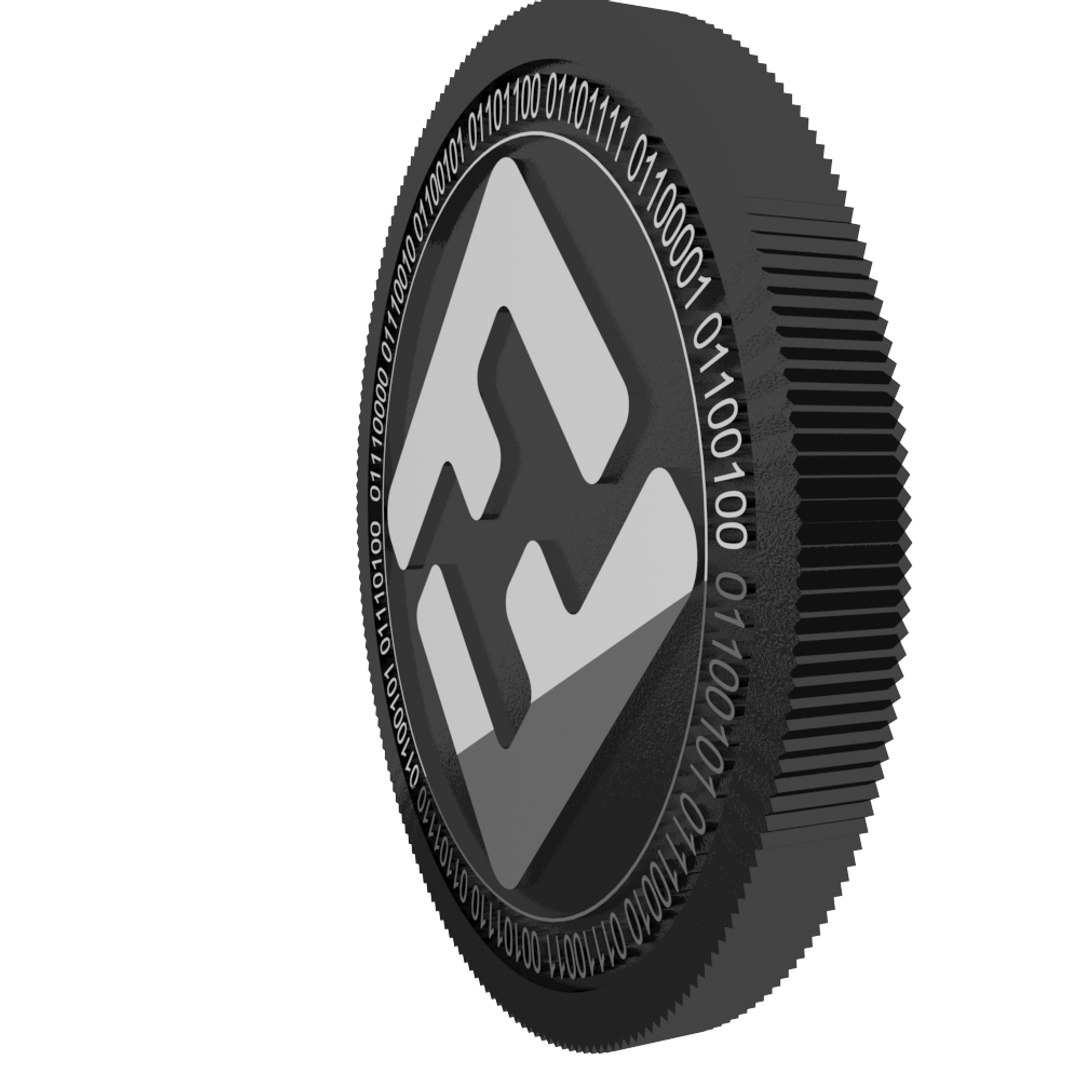 3D Fortuna Black Coin - TurboSquid 1605224
